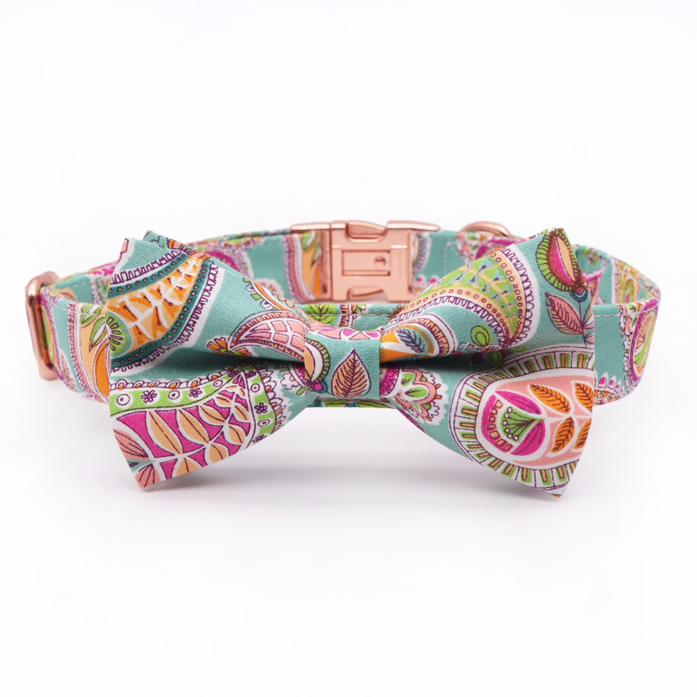Playful Paisley Collar – Pup Unleashed