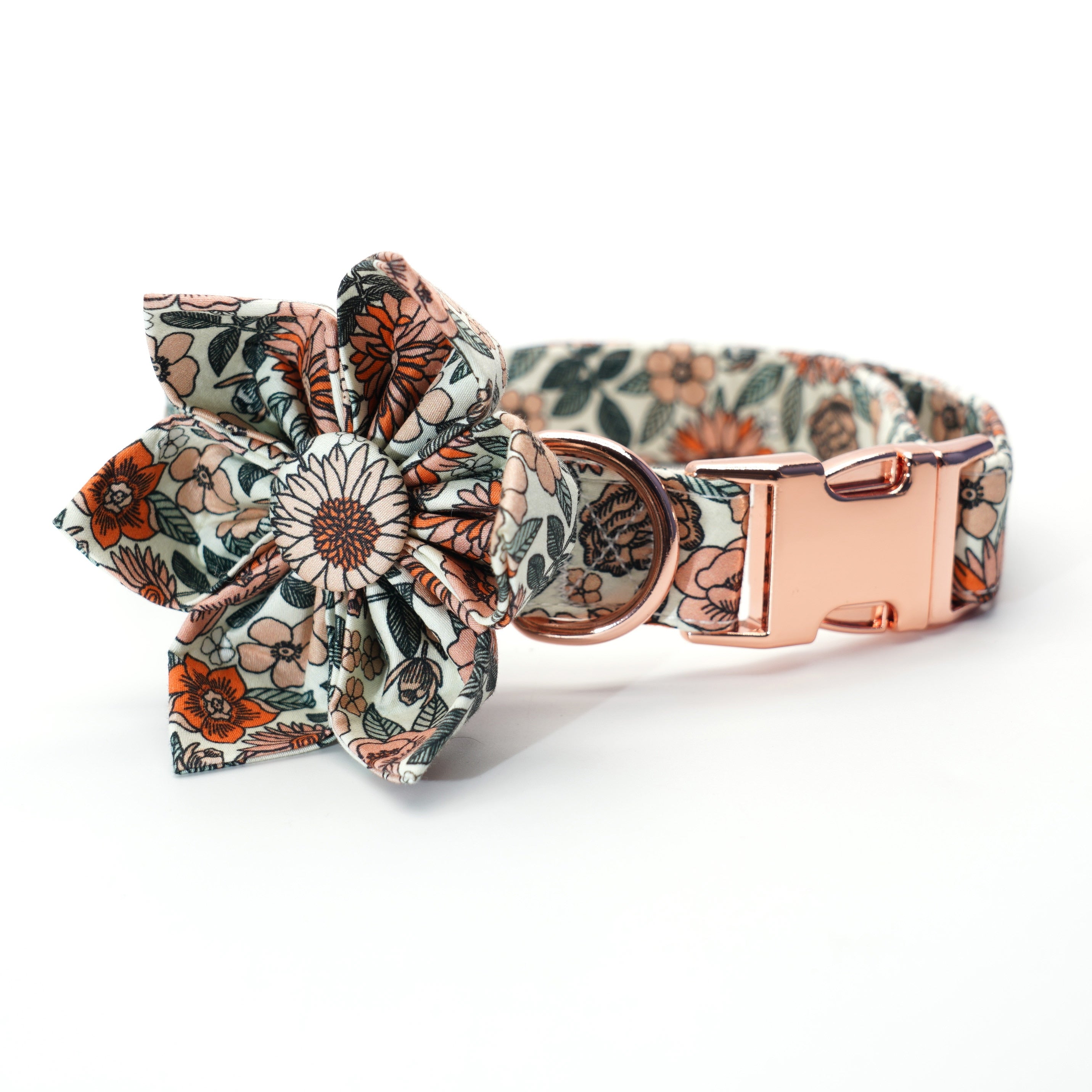 The Laurel Flower Collar – Pup Unleashed